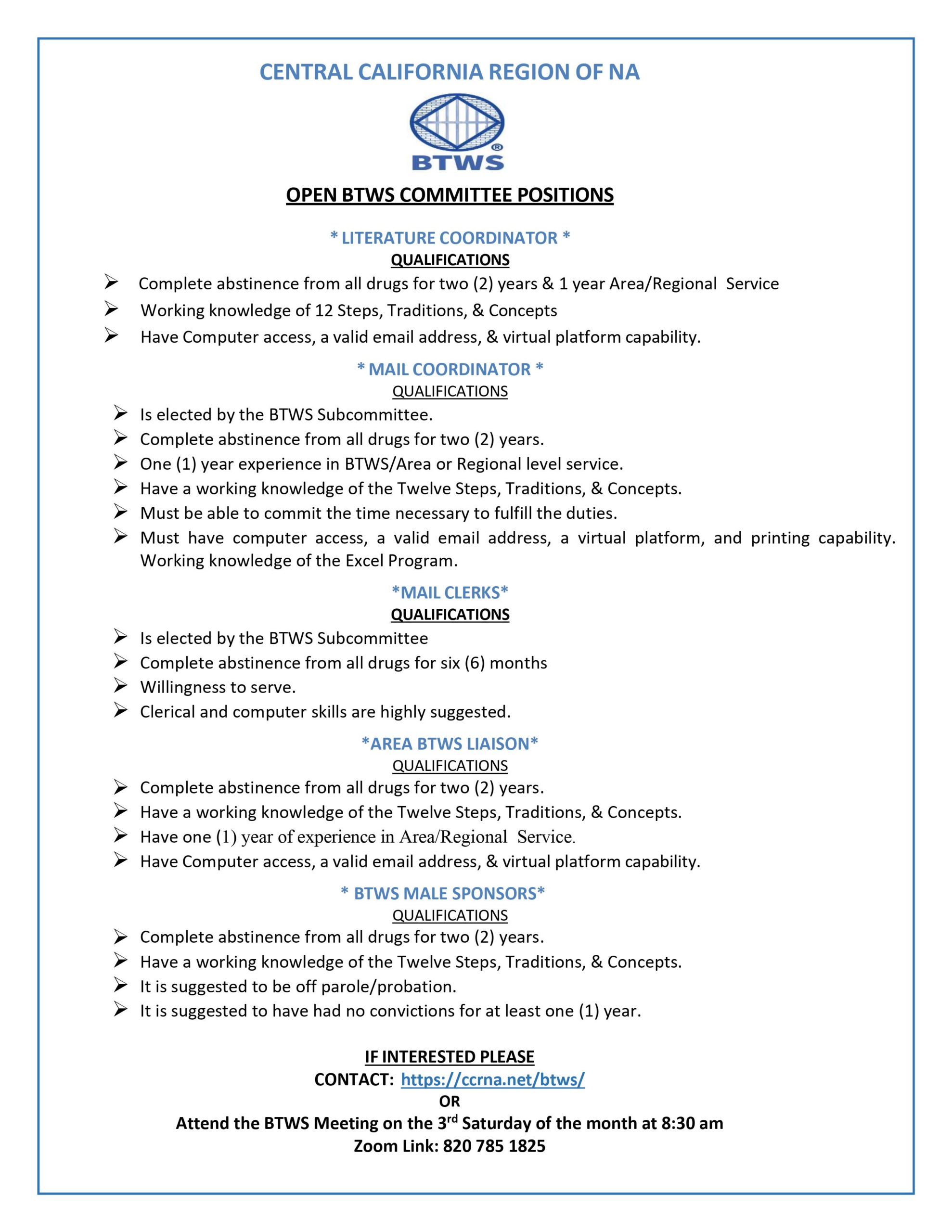 Central Coast Narcotics Anonymous – 12 Step Recovery