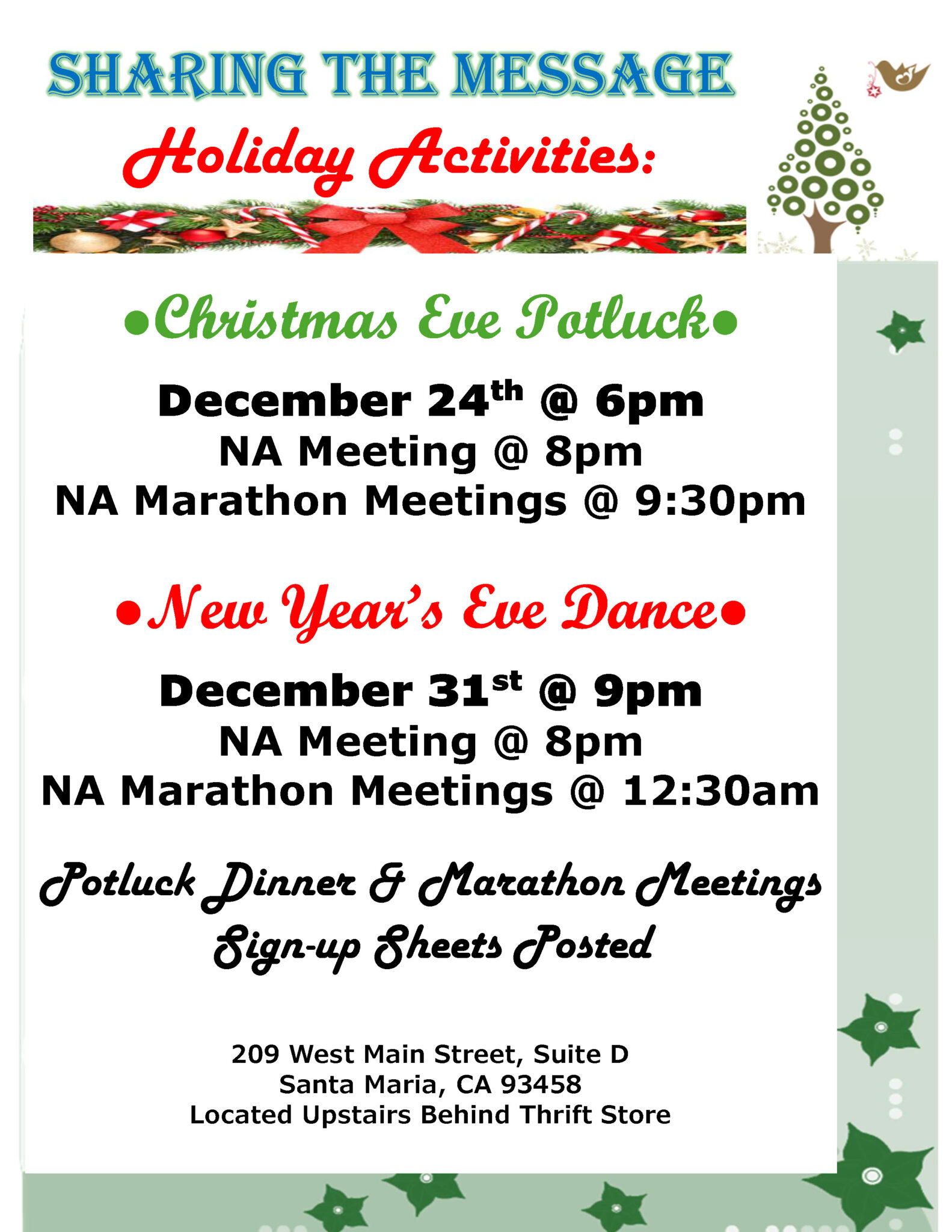 Central Coast Narcotics Anonymous – 12 Step Recovery